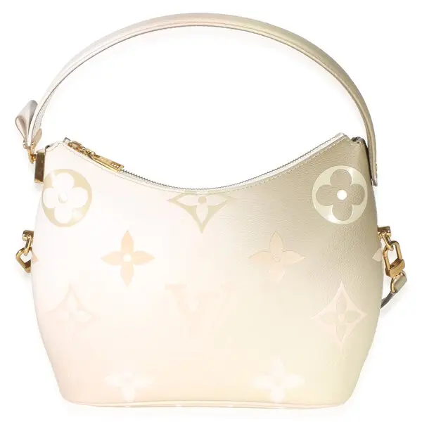 LOUIS VUITTON Monogram Giant Spring In The City Marshmallow Hobo Bag - Beige