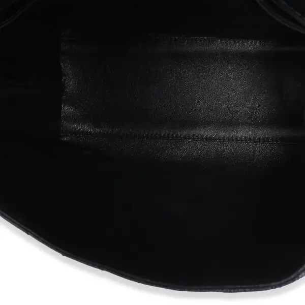 Chanel Vintage 24k Quilted Caviar Top Handle Bag - Black