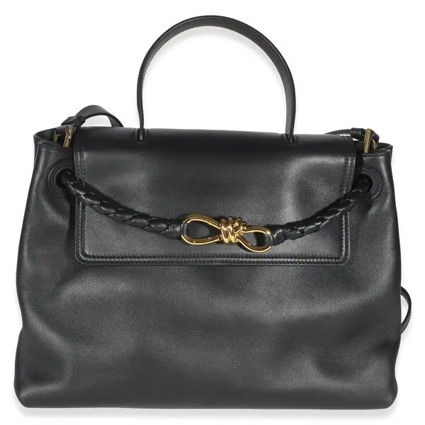Bottega Veneta Silky Calfskin Ciao Ciao Bag - Black