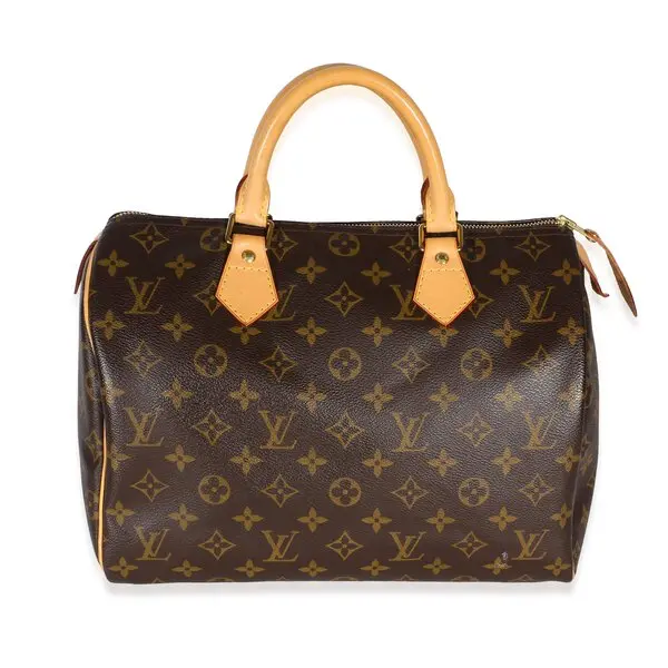 LOUIS VUITTON Monogram Canvas Speedy 30 - Brown