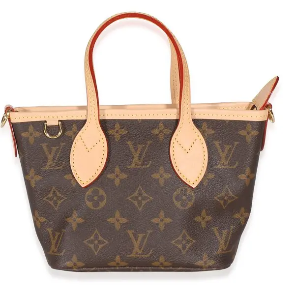 LOUIS VUITTON Monogram Canvas Neverfull Bb Top Handle Bag - Brown