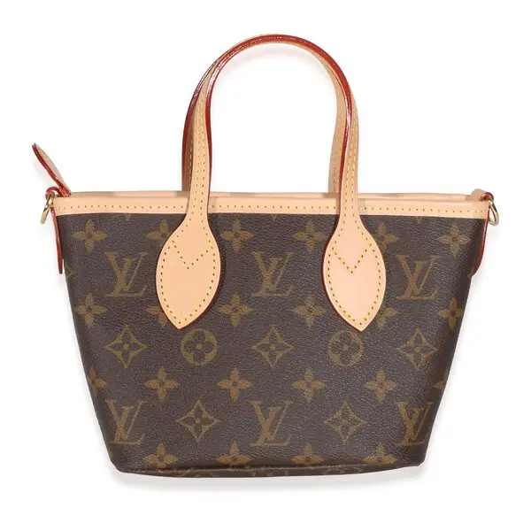 LOUIS VUITTON Monogram Canvas Neverfull Bb Top Handle Bag