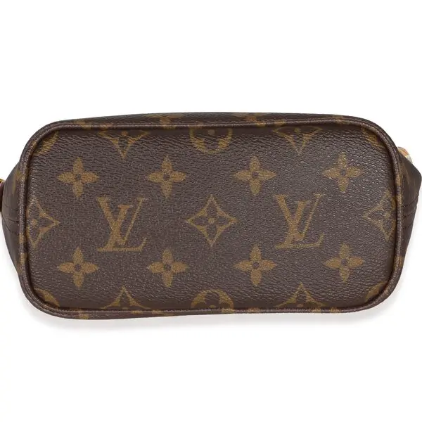 LOUIS VUITTON Monogram Canvas Neverfull Bb Top Handle Bag