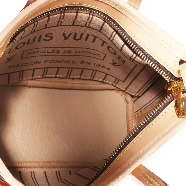 LOUIS VUITTON Monogram Canvas Neverfull Bb Top Handle Bag