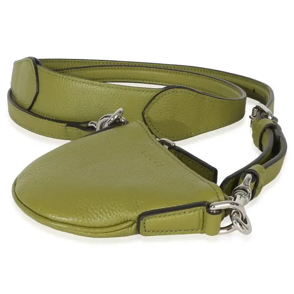 Gucci Pebbled Calfskin Shoulder Pouch