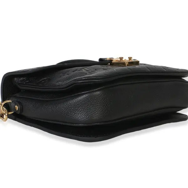 LOUIS VUITTON Monogram Empreinte Pochette Métis - Black