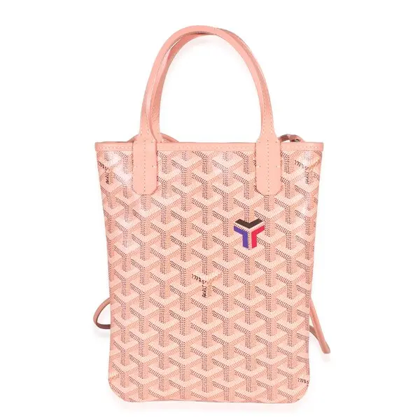 Goyard Goyardine Canvas Tote Bag - Pink