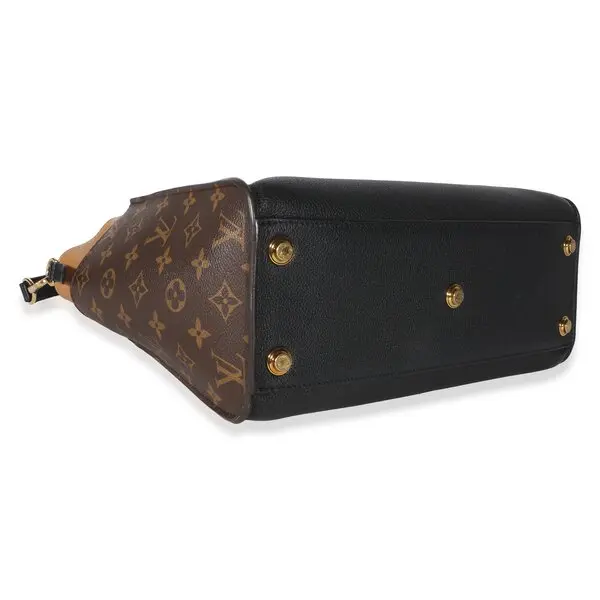 LOUIS VUITTON On My Side Mm Monogram Canvas Top Handle Bag - Black