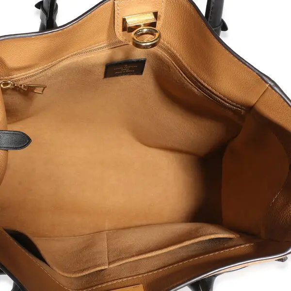 LOUIS VUITTON On My Side Mm Monogram Canvas Top Handle Bag - Black