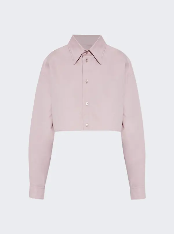 Balenciaga Cropped Shirt - Pink