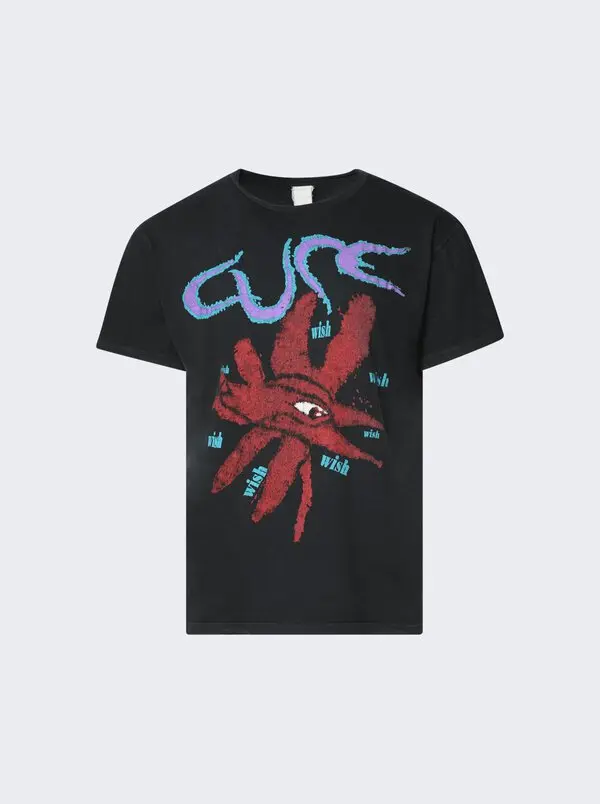 MadeWorn The Cure 90s Crew Tee Coal - Black