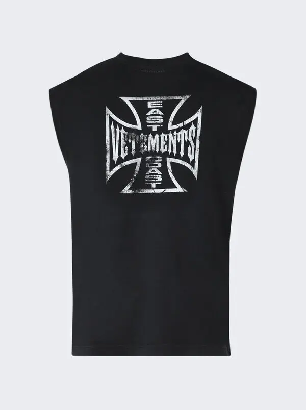 Vetements Biker Cross Logo T-shirt
