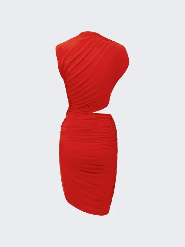 Alex Perry Sleeveless Twist Mini Dress