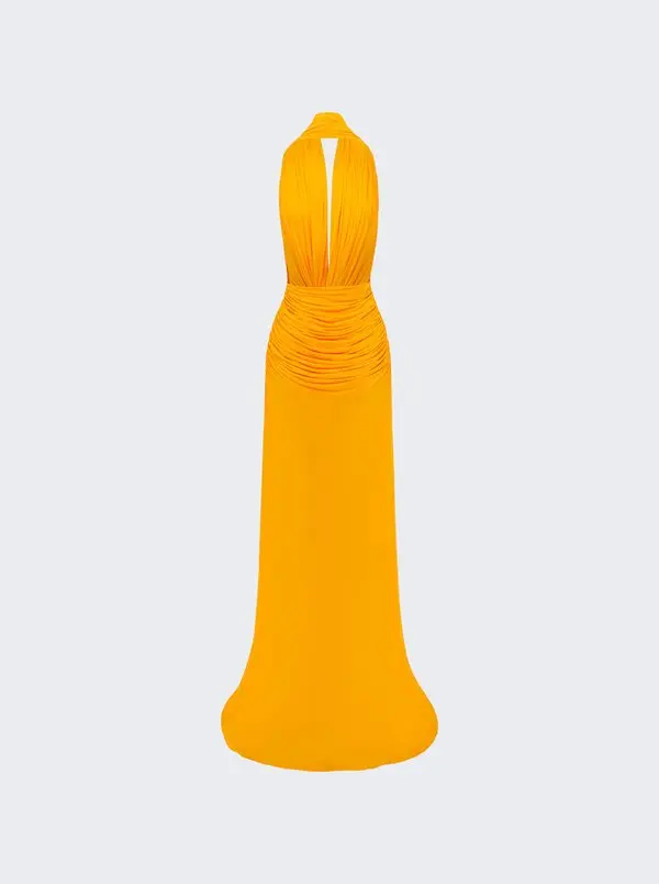 Alex Perry Halter Twist Gown