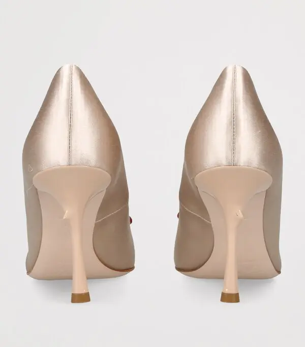 ROGER VIVIER Satin Rose Pumps 85