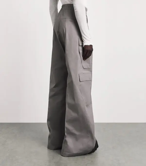 Rick Owens Wide-leg Cargo Trousers - Grey