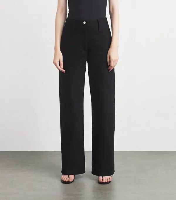 Claudie Pierlot High-rise Wide-leg Jeans