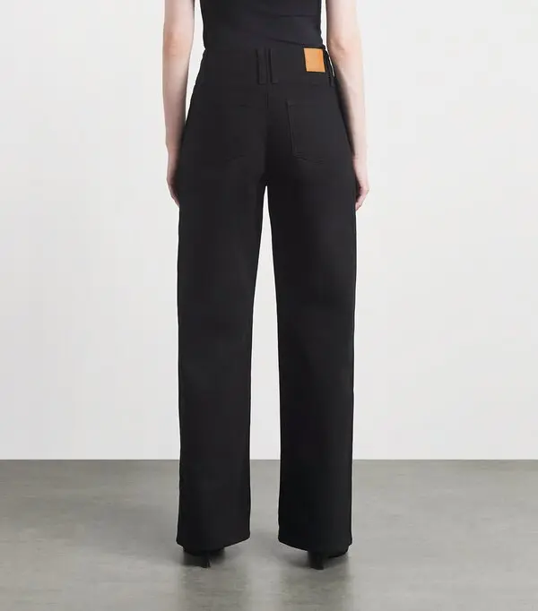 Claudie Pierlot High-rise Wide-leg Jeans