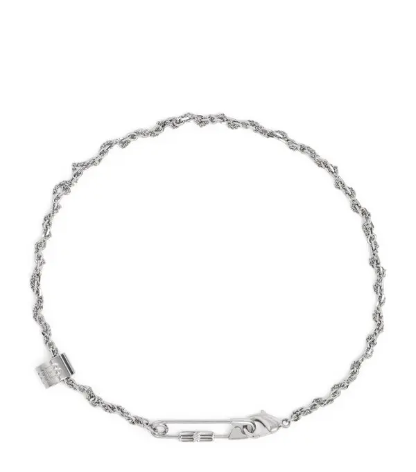 Balenciaga Diy Pin Necklace - Gold