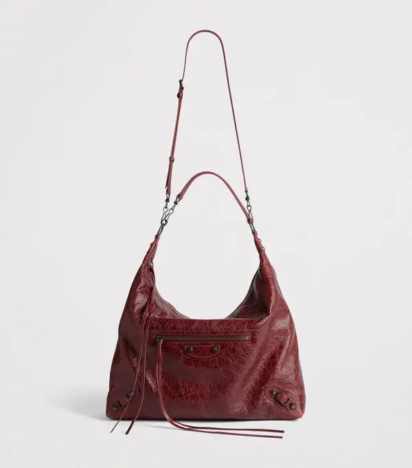 Balenciaga Lambskin Le City Shoulder Bag
