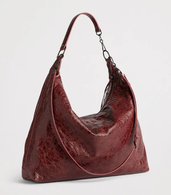Balenciaga Lambskin Le City Shoulder Bag