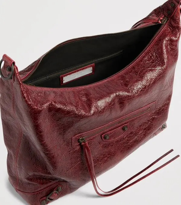 Balenciaga Lambskin Le City Shoulder Bag