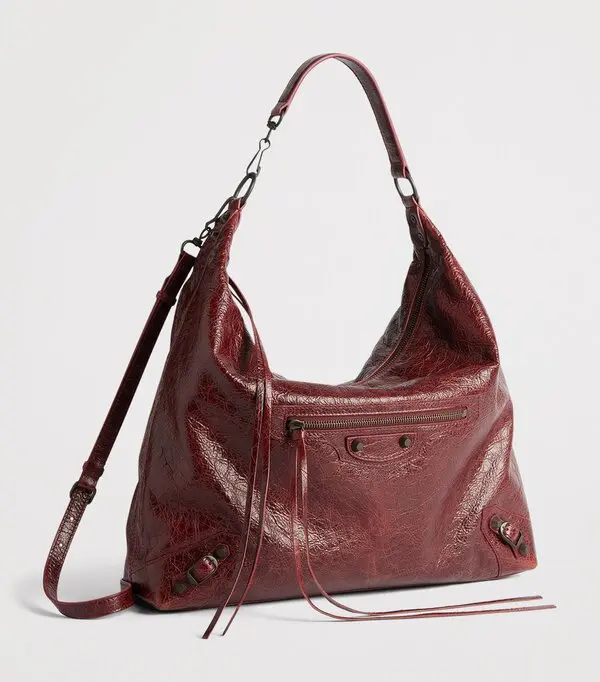 Balenciaga Lambskin Le City Shoulder Bag