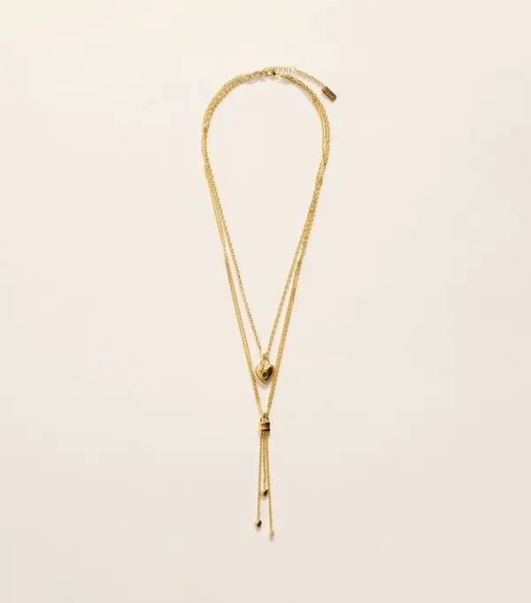 Chloé Mini Paddington Charm Necklace