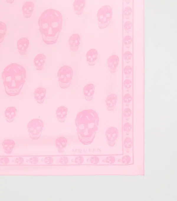 Alexander McQueen Silk Skull Scarf