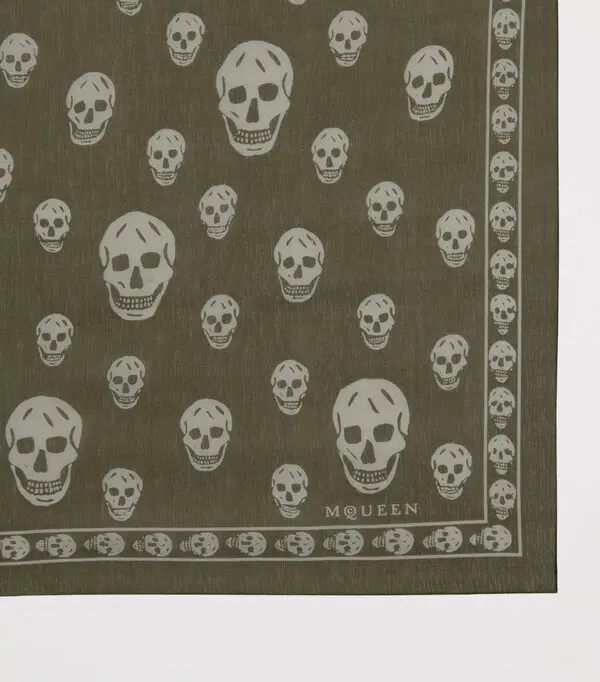 Alexander McQueen Silk Skull Scarf