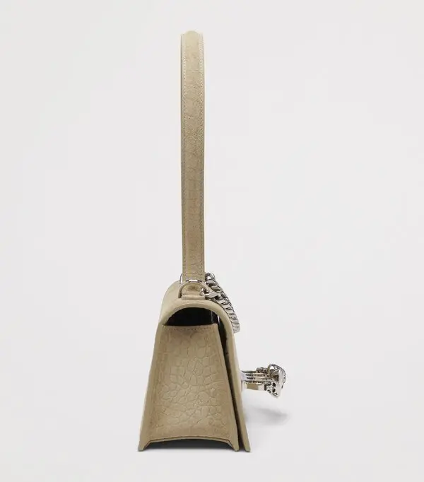 Alexander McQueen Leather Jewelled Top-handle Bag