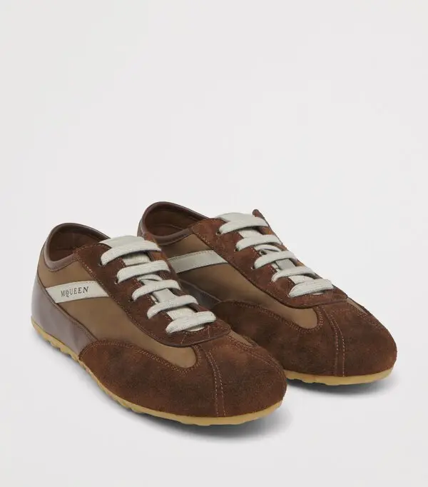 Alexander McQueen Suede Boxe Sneakers