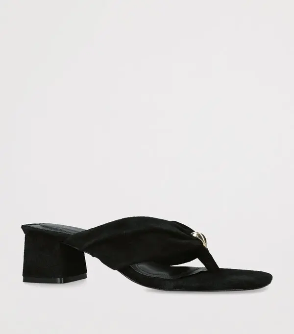 Simkhai Suede Stella Heeled Mules 50