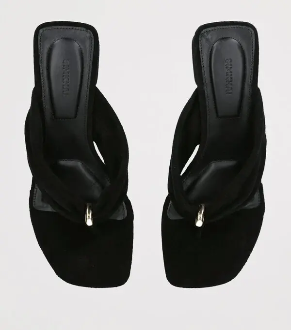 Simkhai Suede Stella Heeled Mules 50