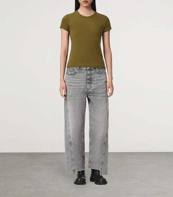 ALLSAINTS Organic Cotton Stevie T-shirt - Green