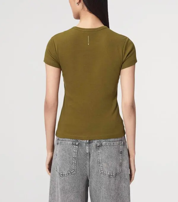 ALLSAINTS Organic Cotton Stevie T-shirt - Green