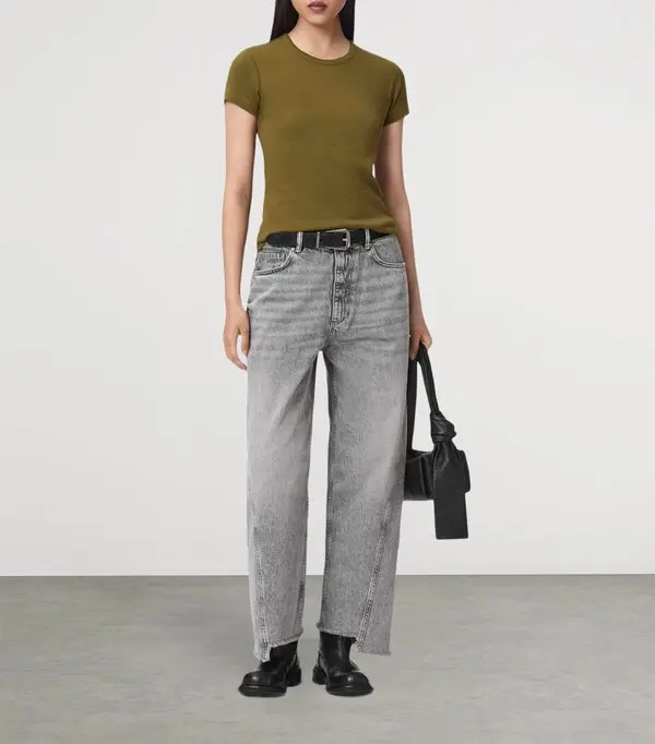 ALLSAINTS Organic Cotton Stevie T-shirt - Green