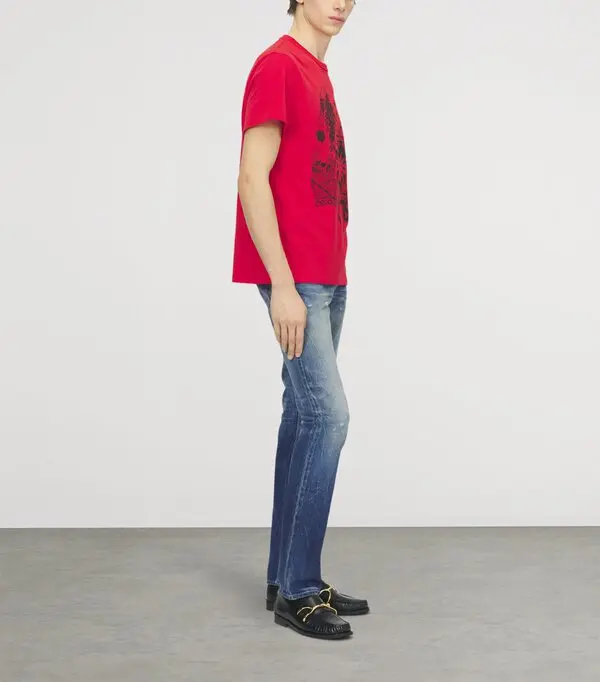 Alexander McQueen Cotton Fanzine Print T-shirt