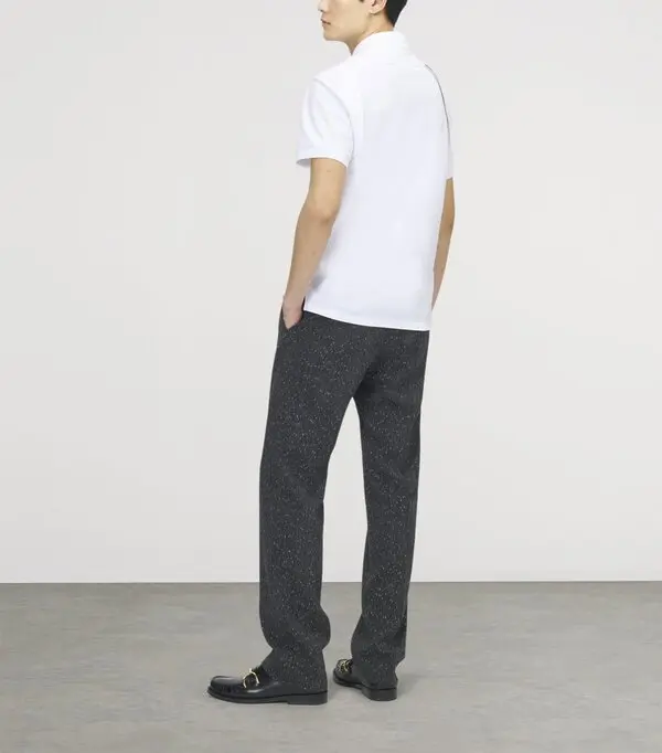 Alexander McQueen Cotton Harness Polo Shirt