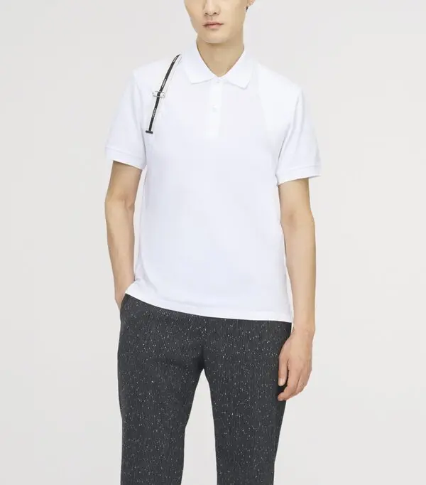 Alexander McQueen Cotton Harness Polo Shirt