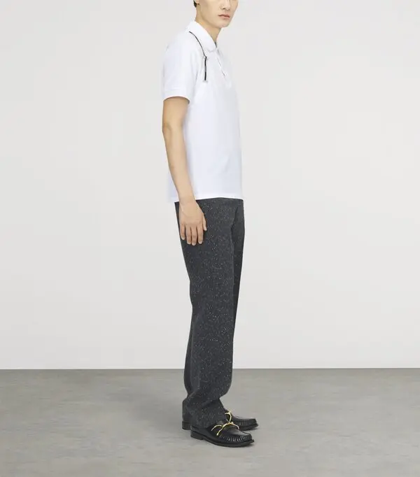 Alexander McQueen Cotton Harness Polo Shirt