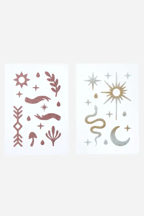 NEVER HAVE I EVER Wild Glow Sun Tan Stickers