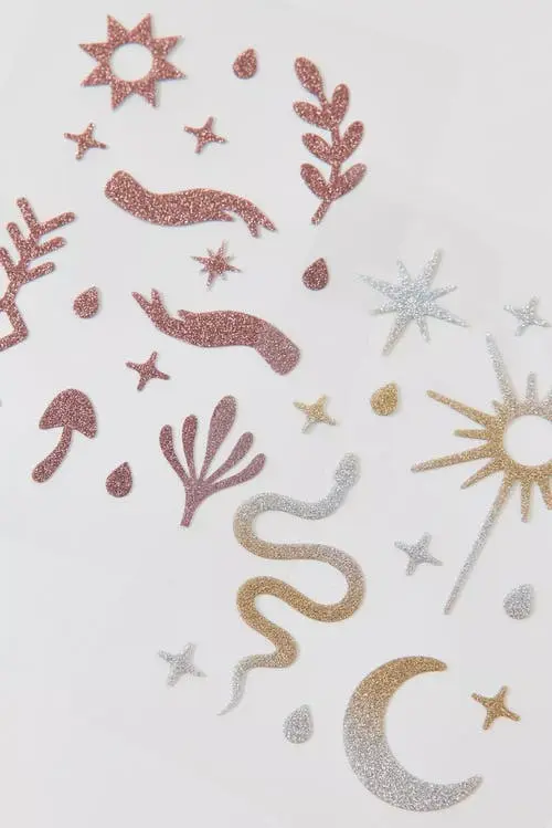 NEVER HAVE I EVER Wild Glow Sun Tan Stickers
