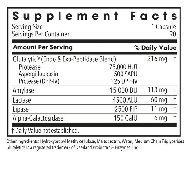 ALLERGY RESEARCH GROUP Full Spectrum Digest With Glutalytic
