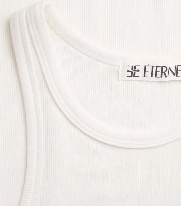 Eterne Ribbed Tank Top