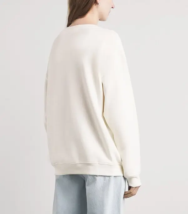 Eterne Cotton Oversized Sweatshirt
