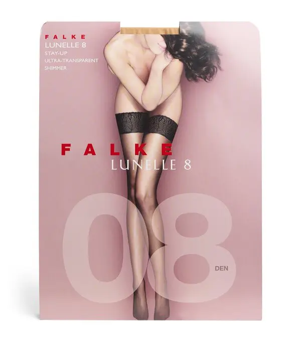 Falke Lunelle 8 Stay-up Stockings - Beige
