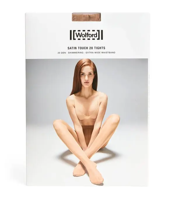 Wolford Satin Touch 20 Tights - Beige