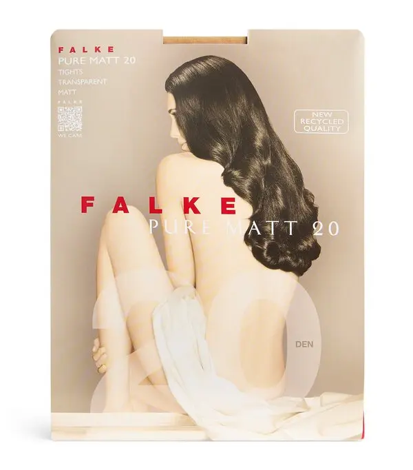 Falke Pure Matt 20 Tights - Beige