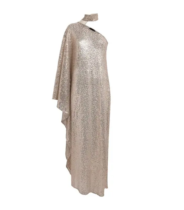 TALLER MARMO Sequin Ubud Disco Maxi Dress